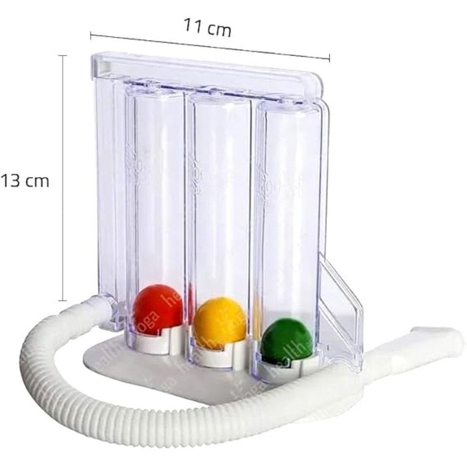 Deep Breathing Exercise Measuring Device for Health and Yoga | Kza Meeza